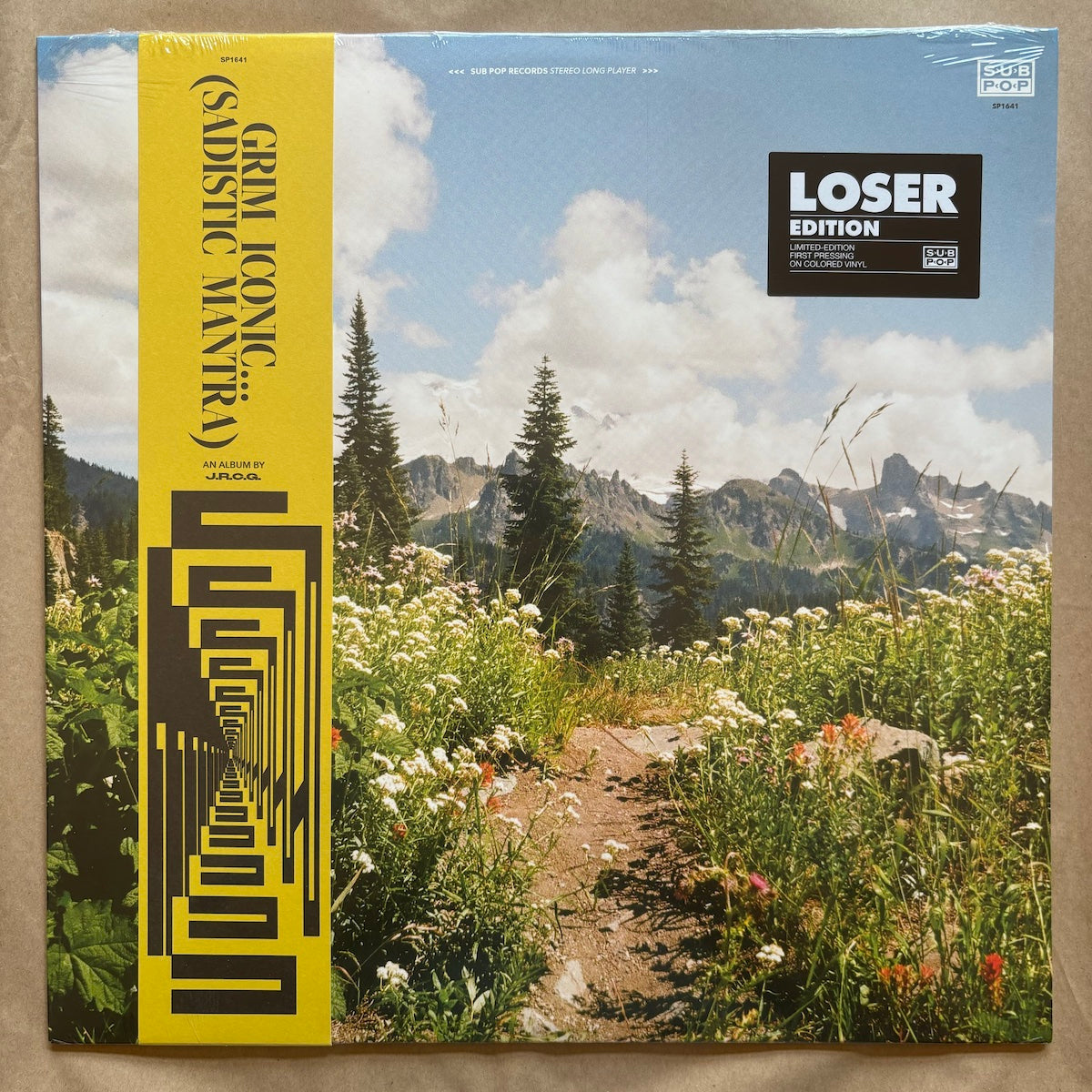 J.R.C.G. - Grim Iconic…(Sadistic Mantra): Loser Edition Clear Vinyl LP ...
